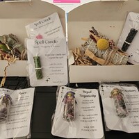 Customizable Crystal Pouch Spiritual Gift Set Self Care Crystal Healing ...
