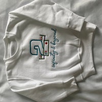 Embroidered Personalised Easter Top, Bunnies With Bows - Etsy UK