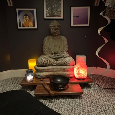 Floor Altar Beautifully Handcrafted White Oak and White Tinted - Etsy