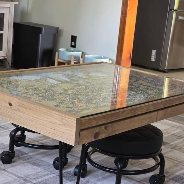 World Map Coffee Table With Ocean Bathymetric Layers - 24x36" - 100% ...