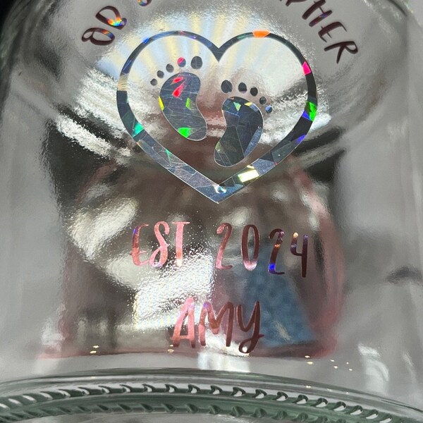 Birth and Delivery Tracking Jar With Beads- Personalized for Labor ...