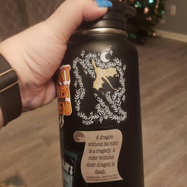 Fourth Wing Riders Codex Scroll Sticker | Officially Licensed | Bookish ...