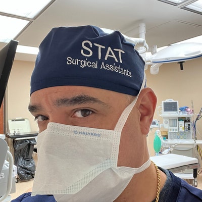 Custom Embroidered Personalized Scrub Cap, Crna Gift, OR / ER / ICU ...