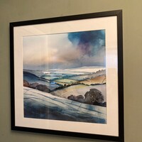 Cornwall Beach Abstract Landscape Seascape Print of the - Etsy UK