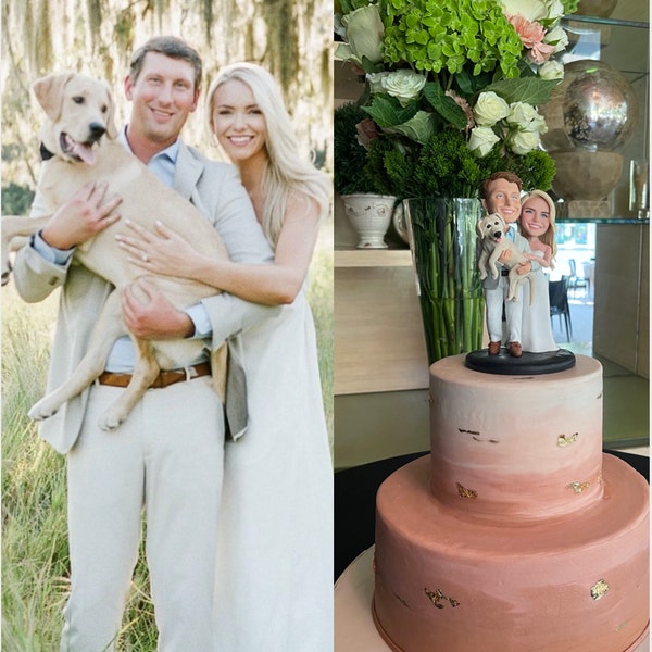 Rush Wedding Cake Toppers, Rush Order, Fast Shipping, Bride and Groom ...