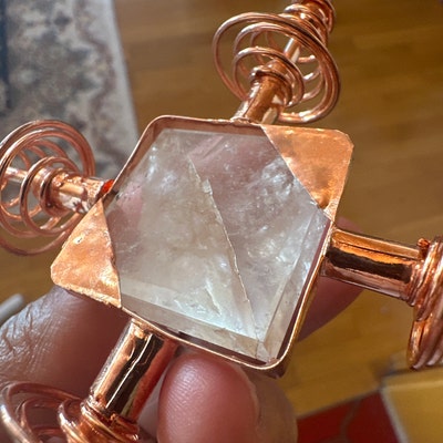 Solid Copper and Brass Dowsing Rods for Tracing Spritual Energy Chi ...