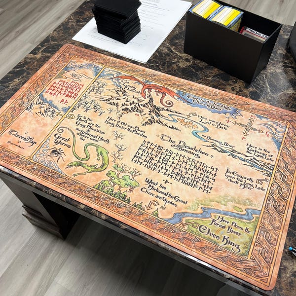 Mangrove Pond 24x14 Playmat MTG Board Game Mat for TCG - Etsy