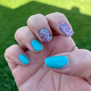 RUBY RED-ICULOUS Neon Dip Powder Dip Powder Dip Powders | Etsy