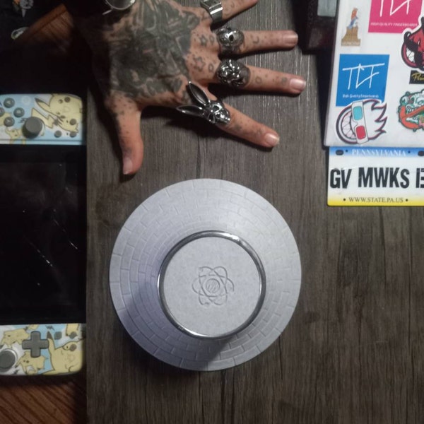 The Volcano 4 Inch Tall Version | Fingerboard Ramp With Stainless Steel ...