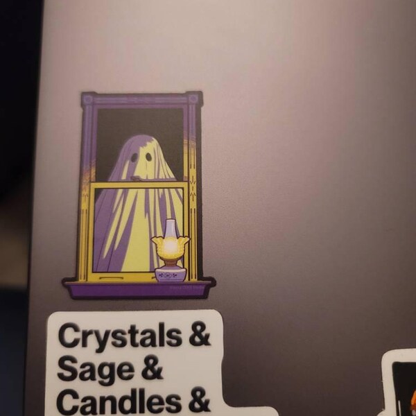 VS067 Worm on a String Medusa Vinyl Sticker / Y2K Kidcore Aesthetic ...