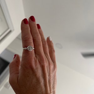 Wire Wrapped Jesus Ring Divine Mercy - Etsy