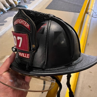 Custom Firefighter Helmet Shield Decal You Pick the Colors, Text, Font ...