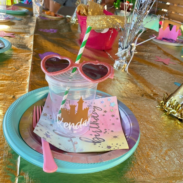 Kids Party Cups, Birthday Pool Party Cups, Pool Party Favors Kids ...