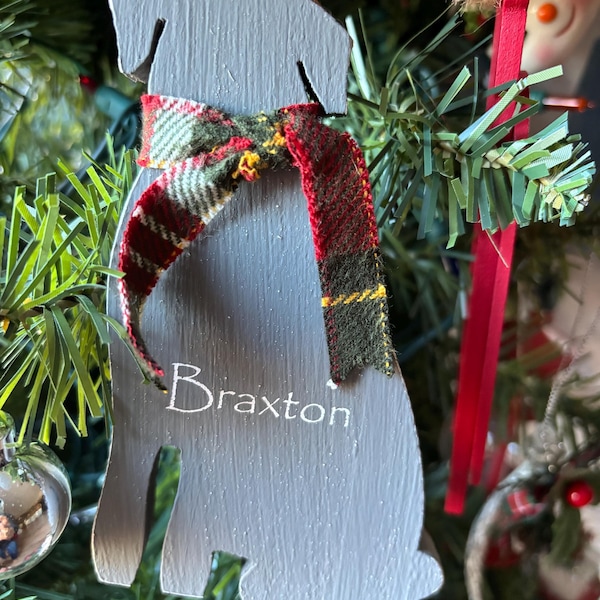 Rustic Personalized Lab 5.25"h/labrador W Name/dog Lover Gift/black Lab ...