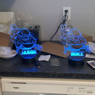 Graduation Cap Light Up, Personalized Gift, 16 Color LED Night Light ...