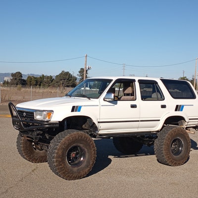 Kit Toyota 4runner TRD Racing Ivan Stewart Retro Vintage Stripe Kit ...