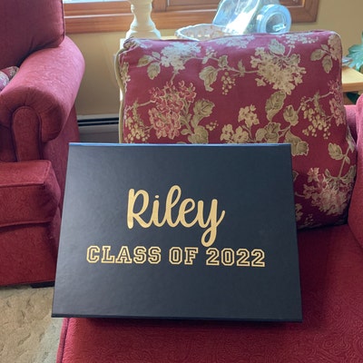 Custom Happy Birthday Gift Box With Name Personalized - Etsy