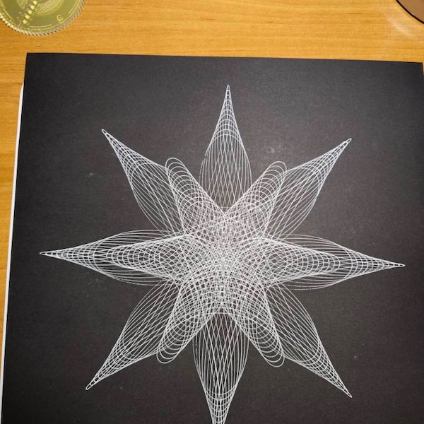 7-in-1 Big Metal Spirograph Drawing Toolset - PLANARC Metalmax - Etsy