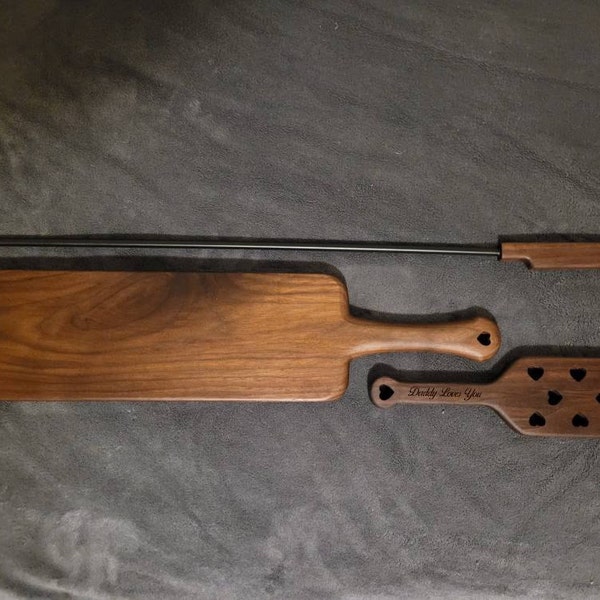 Wood Spanking Paddle Attitude Adjustment With Instructions - Etsy
