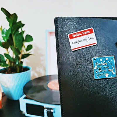 Black Girl Magic Retro Enamel Pin - Etsy