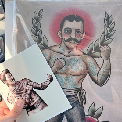 Nurse Flapper Traditional Tattoo Flash - Etsy