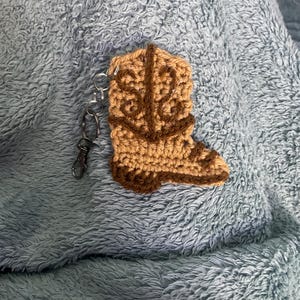 PATTERN Crochet Cowboy Boot Applique - Boot - Ornament - Gift - Western ...
