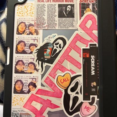 90s Horror Movie VHS Stack Sticker Halloween Stickers - Etsy