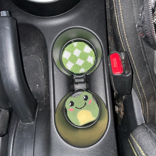 Set of 2 Car Coasters,cute Car Accessories,customisable Car Decor,new ...