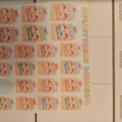 New Stickers Package Planner Stickers, Cute Stickers for Erin Condren ...