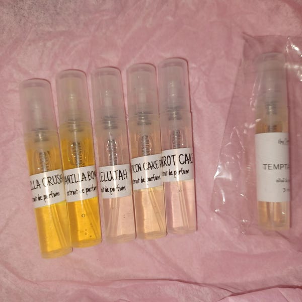 Perfume Samples - Perfume Discovery Set - Five Mini 2 Ml Perfumes ...