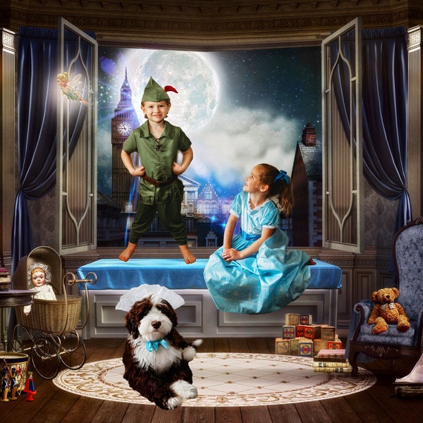 Flintstones Digital Backdrop, Stone Age Backdrop, Digital Backdrop ...