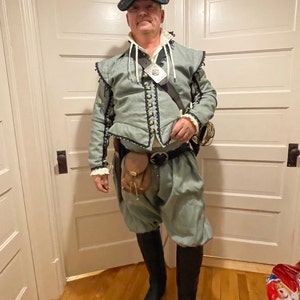 Ladies' Elizabethan Embroidered White Linen Partlet Blouse - Etsy