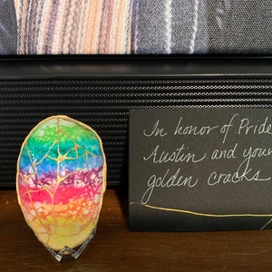 Kintsugi Egg Custom-created Gift of Encouragement Love - Etsy