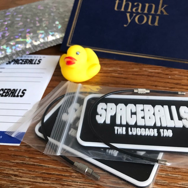 Spaceballs the Luggage Tag Inspired by the Schwartz! - Etsy