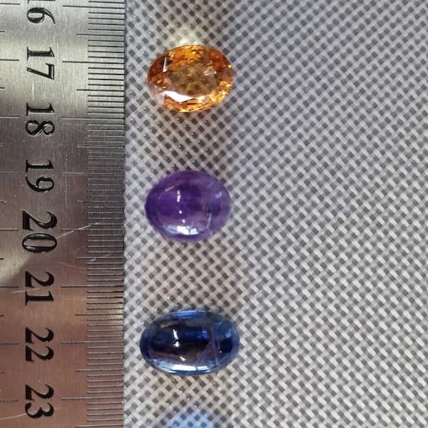 Mystic Topaz Loose Gemstone Trillion Shape 30ct AAA Quality Rainbow ...