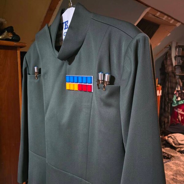 Push Buttons Star Wars Rogue One Imperial ISB Officer Rank Bar Bozeden ...