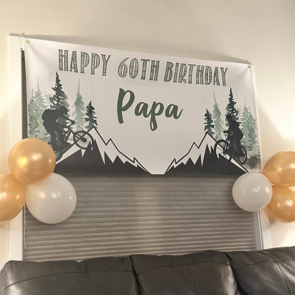 Custom Vinyl Birthday Banner, Please Read Description - Etsy