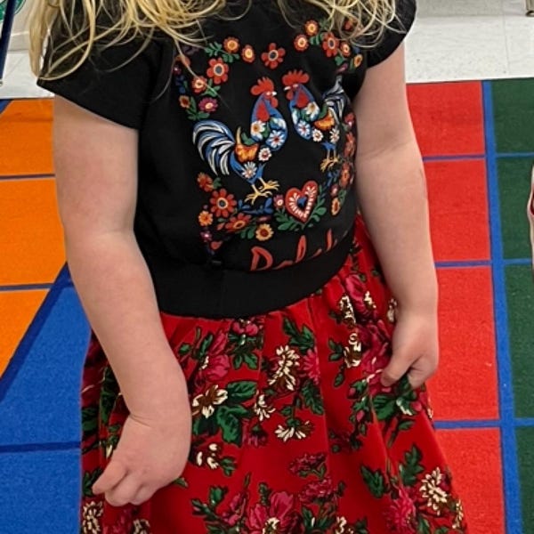 Short Traditional Highland Skirt, Folk Skirt, Red Traditional Skirt ...