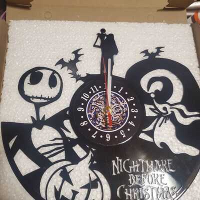 Final Fantasy Wall Clock Made From Vinyl Record, Unique Bedroom Wall ...