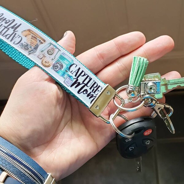 Camera Key Fob - Photography Key Fob - Photographer Gift - Capture the ...