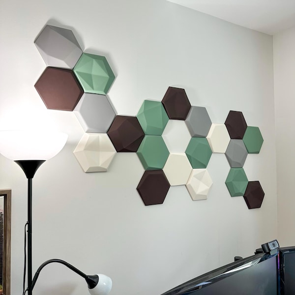 UPHOLSTERED WALL PANELS, Rectangular 24x10 Cushion Wall Panel, Adhesive ...