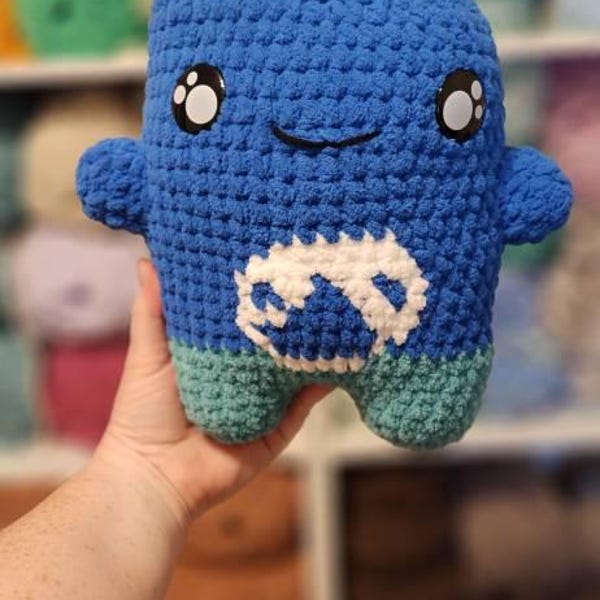 Crochet Pattern (PDF File): Mist (hydro, Water) Sprite Plushie ...