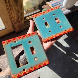 Decorative Switch Plates, Border Design, Southwest Design, Western ...