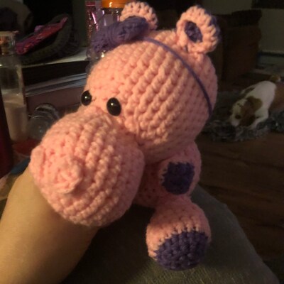 PATTERN: Hailey the Hippo Crochet Hippo Pattern Amigurumi Hippo Pattern ...