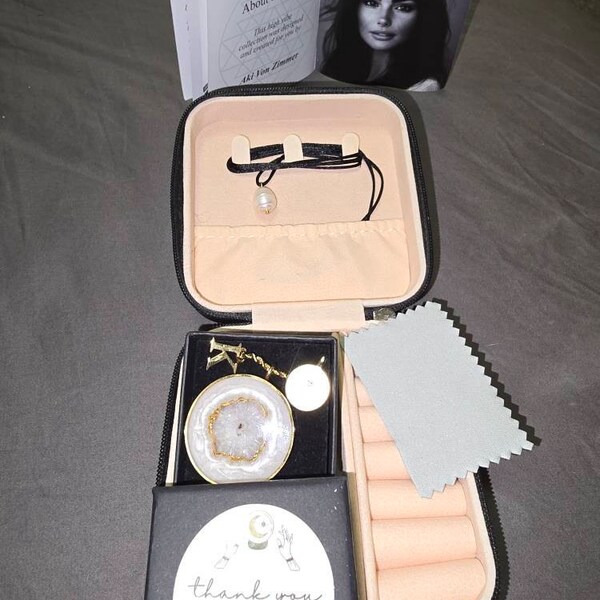 Extremely Powerful 5G EMF Orgonite Protection Necklace, Solar Quartz ...