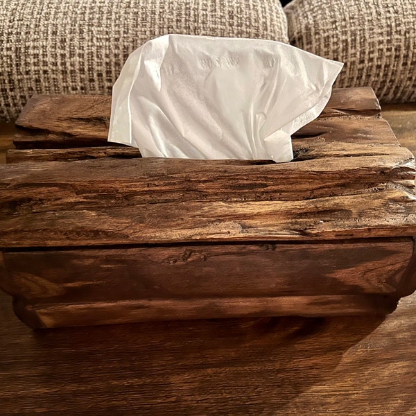 Tissue Box Cover, Tissue Box Holder, Wooden Tissue Box, Tissue Box ...