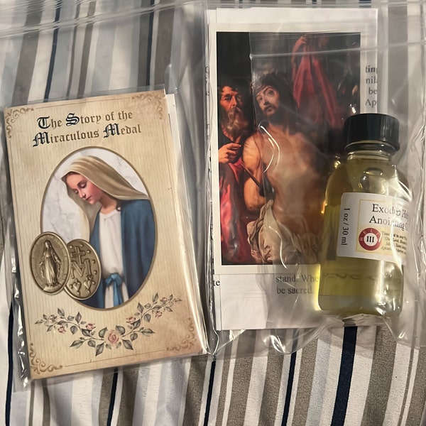Exodus 30 Holy Anointing Oil touched to Over 200 Relics of Our Lord and ...