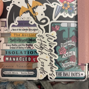 My House My Chair My Woman Sticker, Bookish Sticker, Fourth Wing, Iron ...