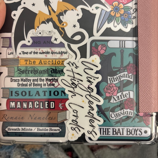 Wingleaders & High Lords Sticker, Bookish Sticker, Fourth Wing, Iron ...