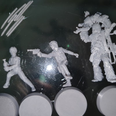 32mm to 40mm Base Adapter round Warhammer 40K Compatible 3D Printed ...